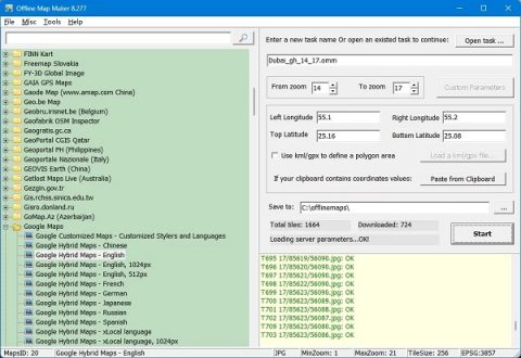 Offline Map Maker - banquyenphanmem.com