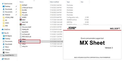 Hướng dẫn cài đặt phần mềm MX-Component và MX-Sheet - banquyenphanmem.com