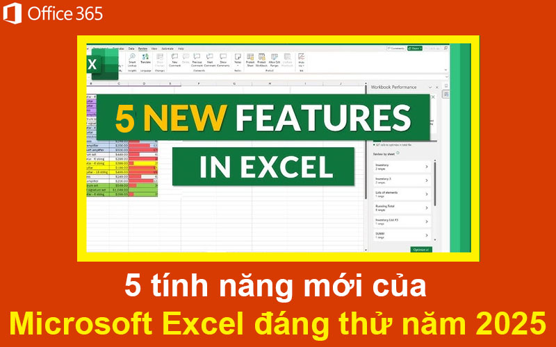 5 tính năng mới của Microsoft Excel đáng thử năm 2025 - https://www ...